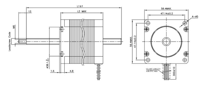 Nema 23 Linear Actuators -stepper motor| ICAN