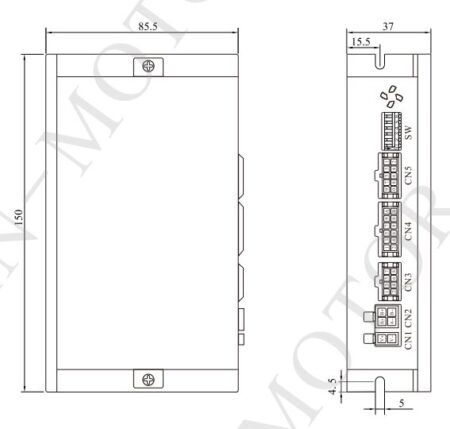 Nema 34 closed loop stepper motor | ICAN