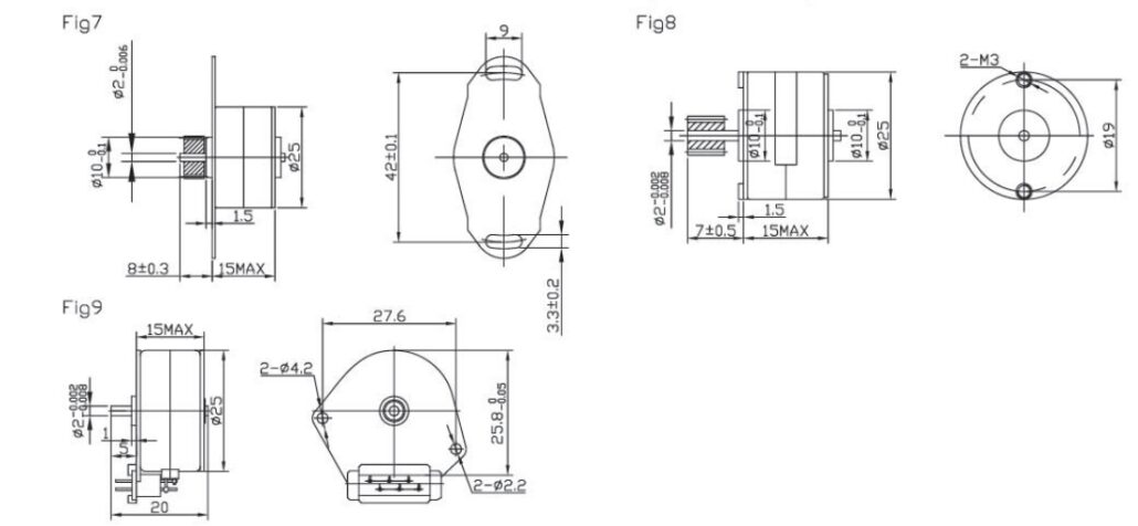 25mm BY PM stepper motor | ICAN
