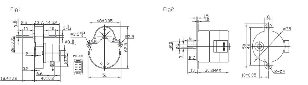 28-35-pm-gear-stepper-motor-drawing-1 | ICAN
